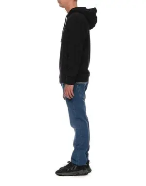 Belstaff Logo-appliqué Cotton Zip-up Hoodie