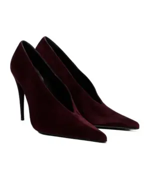 Magda Butrym Suede Pumps - Black