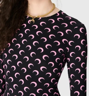 MARINE SERRE Moon Printed Crewneck T-shirt