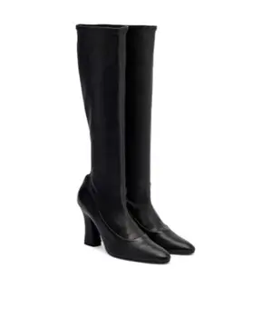 Magda Butrym Leather Knee-high Boots - Black