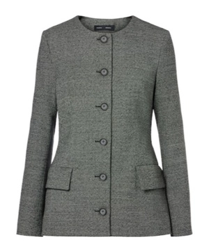 Proenza Schouler Annemarie Wool Jacket - Gray