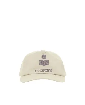 Isabel Marant Étoile Glitter Logo Print Cap