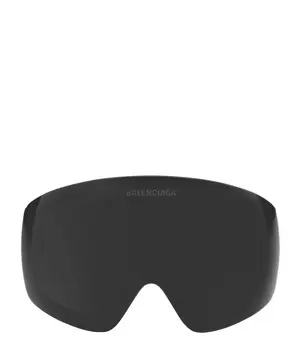 Balenciaga Venice Beach Mask Sunglasses - Black