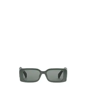Gucci Rectangular Frame Sunglasses - Gray