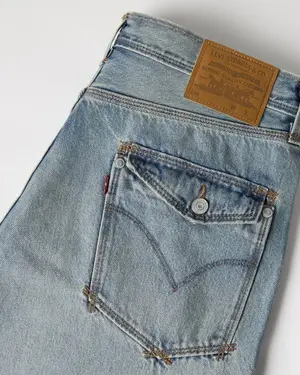 LEVI'S Faded Wide-leg Jeans