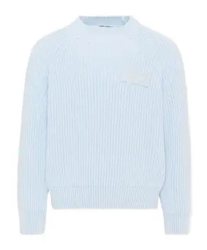 Paul & Shark Long-sleeve Knit Top - Light Blue