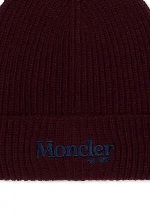 Moncler Ribbed Knit Hat