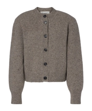 RÓHE Wool Cardigan - Gray