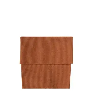Moncler Ribbed Scarf - Brown