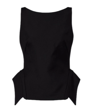 RÓHE Wool-blend Top - Black
