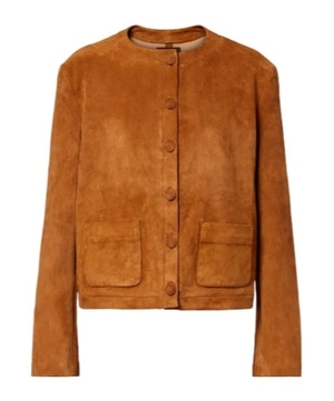 Stouls Gabrielle Suede Jacket - Brown