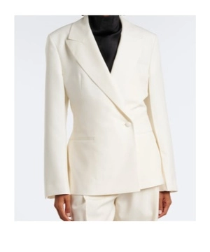 RÓHE Double-breasted Virgin Wool Blazer
