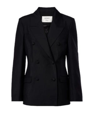 RÓHE Wool And Mohair Blazer - Black