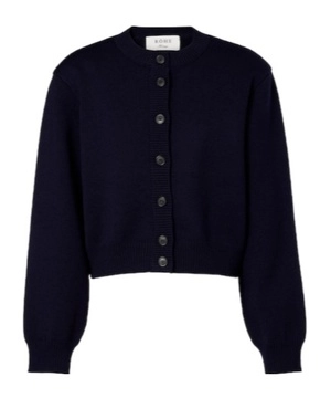 RÓHE Wool-blend Cardigan - Black