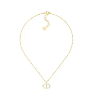 Dior Petit Cd Duo Necklace - Yellow