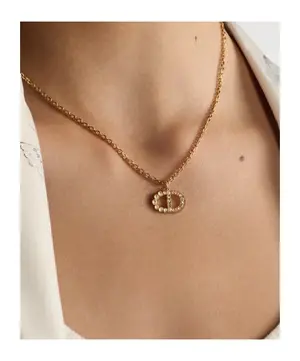Dior Petit Cd Duo Necklace
