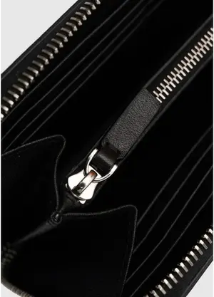 Valentino Garavani Vlogo Plaque Zip-up Wallet