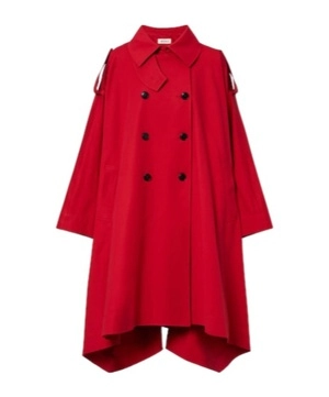 RÓHE Cotton-blend Trench Coat - Red
