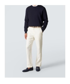 Ralph Lauren Alonzo Embroidered Linen Loafers