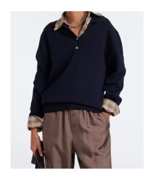 RÓHE Wool Polo Sweater