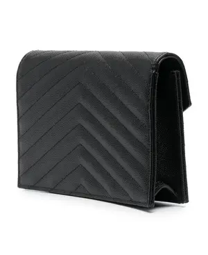 Saint Laurent Cassandre Envelope Chain Wallet