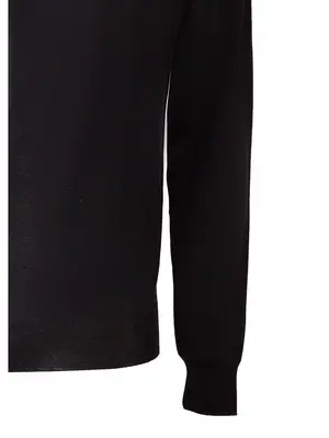 DRUMOHR Zip-collar Merino Polo Shirt