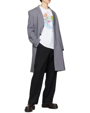 Maison Kitsuné Illustration-print Crew-neck T-shirt