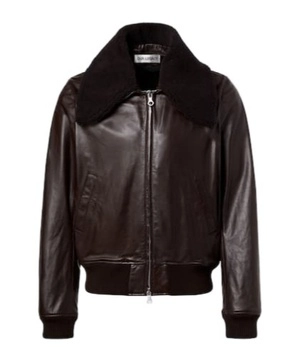 Our Legacy Nordic-style Leather Jacket - Black