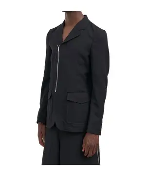 Comme Des Garçons Collared Jacket - Black
