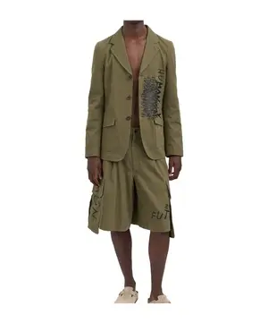 Comme Des Garçons Printed Jacket