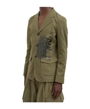 Comme Des Garçons Printed Jacket