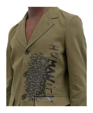 Comme Des Garçons Printed Jacket
