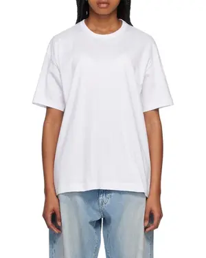 Comme Des Garçons Round-necked T-shirt