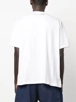 Comme Des Garçons Round-necked T-shirt