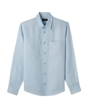A.P.C. A.P.C. Buttoned Long-Sleeved Shirt