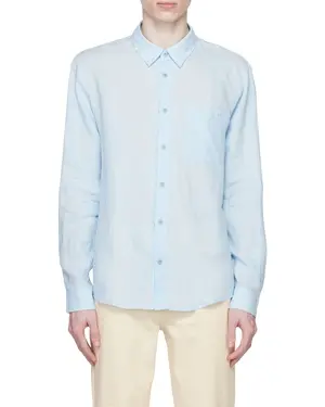 A.p.c. Buttoned Long-sleeved Shirt