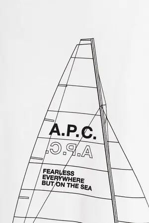 A.p.c. Logo Printed Crewneck T-shirt