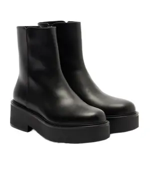 GIANVITO ROSSI Solid Color Ankle Boots