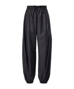 RÓHE Virgin Wool Balloon Pants - Black