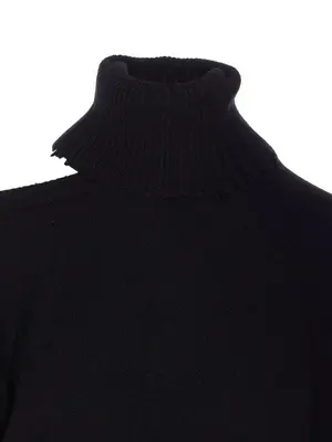 UMA WANG Long Sleeve High Neck Sweater