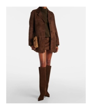 Nour Hammour Voltia Suede Jacket
