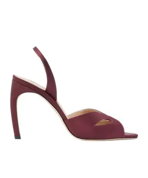 Victoria Beckham Harlow Slingback Sandals - Red