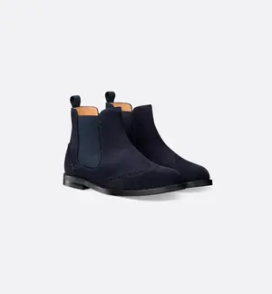 Dior Round Toe Chelsea Boots