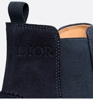 Dior Round Toe Chelsea Boots