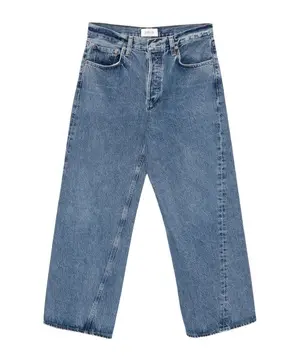 AGOLDE Five-pocket Denim Trousers - Blue