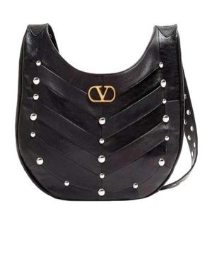 Valentino Garavani Hoboho Small Shoulder Bag - Black