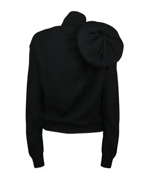 Moschino Turtleneck Sweater - Black