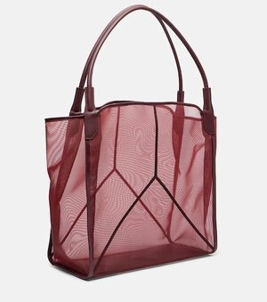 Victoria Beckham Medium Mesh Tote Bag - Pink