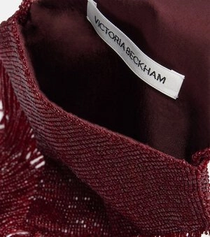 Victoria Beckham Manhattan Beaded Shoulder Bag