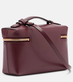 Victoria Beckham Vanity Logo Zip Shoulder Bag